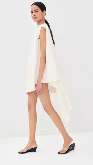 Coperni Draped Mini Dress