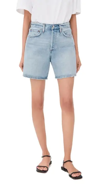 Agolde Mid Rise Shorts For Women