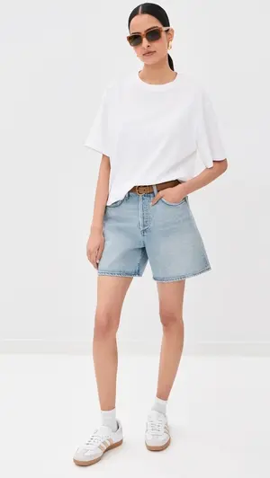 AGOLDE Dame Denim Shorts - Convert