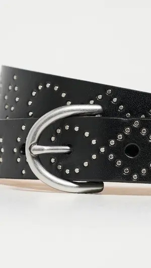 Rag & Bone Maisie Studded Cowhide Belt