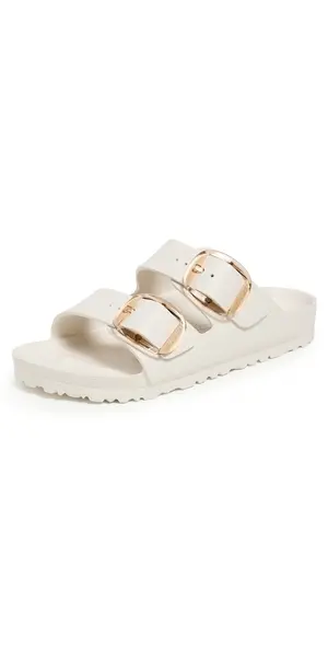 BIRKENSTOCK Arizona Eva Big Buckle Sandals - Eggshell