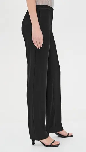 Norma Kamali Flat Front Trousers