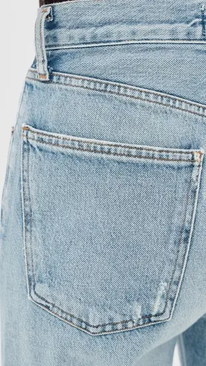 AGOLDE 90s Pinch Waist High Rise Straight Jeans - Addition