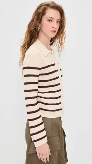 Rag & Bone Costi Striped Cardigan