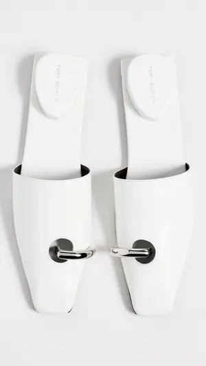 Tory Burch Pierced Mules