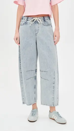 Marine Layer Drawstring Barrel Jeans