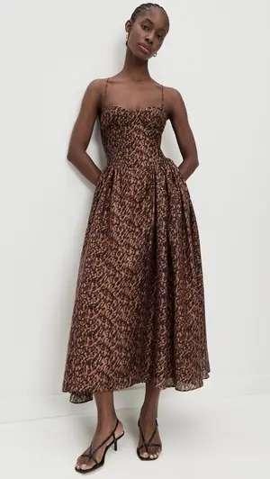 Bardot Estie Printed Maxi Dress