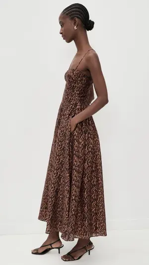 Bardot Estie Printed Maxi Dress