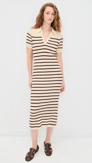 Rag & Bone Costi Polo Midi Dress