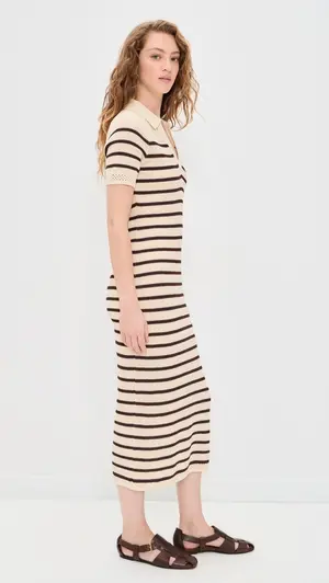Rag & Bone Costi Polo Midi Dress