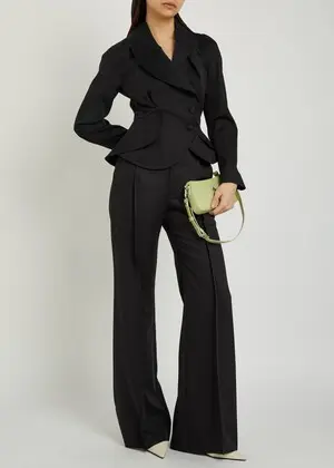 VIVIENNE WESTWOOD Wide-leg Wool Trousers