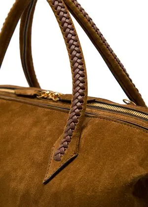 METIER Vérité City Suede Top Handle Bag