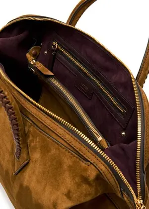 METIER Vérité City Suede Top Handle Bag