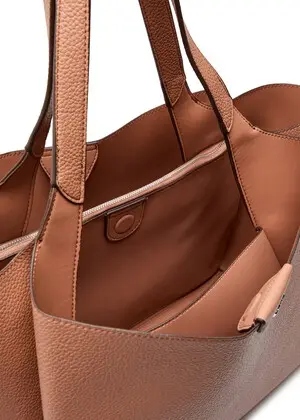 Dkny Grained Leather Tote Bag