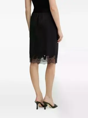 JOOP! Midi Skirt With Lace Trim