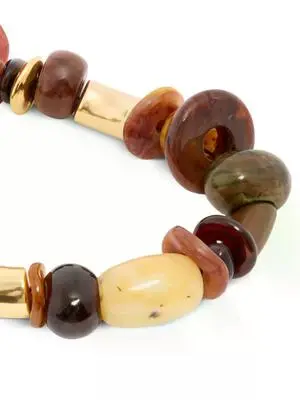 Dsquared2 Tasseled Beaded Necklace