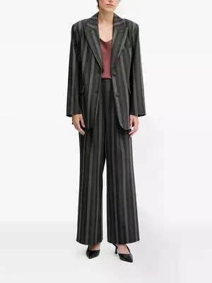 MOS MOSH Striped Button Blazer