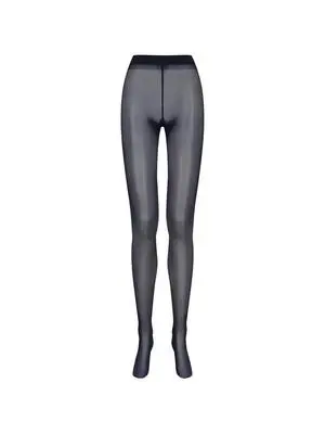 MAISON CLOSE Obsession Footed Tights - Grey