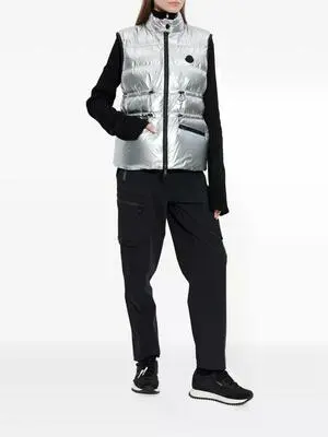 Moncler Padded Gilet - Silver