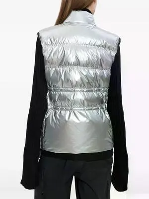 Moncler Padded Gilet - Silver