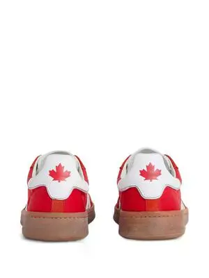 Dsquared2 Boxer Low Top Sneakers - Red