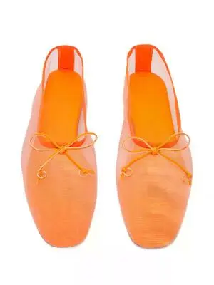 ODISSI Louise Bow-detail Ballet Flats