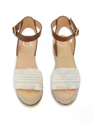ODISSI Lily Mid-wedge Espadrilles - Brown