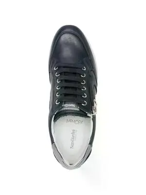 NEROGIARDINI Leather Zip Detail Sneakers