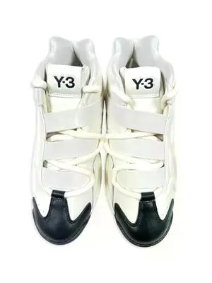 Y3 Leather Sneakers - Neutrals