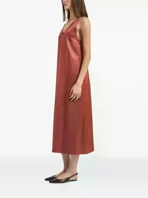 Peserico V-neck Midi Dress