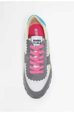 Bimba Y Lola Technical Sneakers - Silver