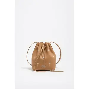 Bimba Y Lola Silver Tone Bucket Bags