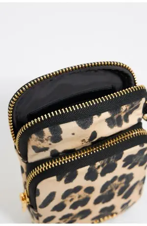 Bimba Y Lola Leopard Print Nylon Phone Case
