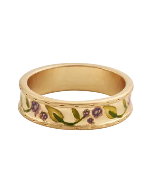 FABLE ENGLAND Blackberry Bramble Ring
