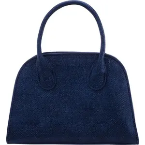 Nina Yorke Top Handle Bag - Navy