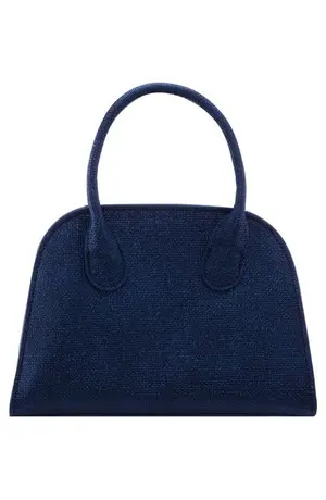Nina Yorke Top Handle Bag - Navy