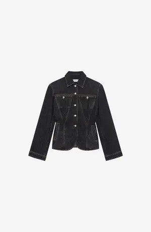 IRO PARIS Iloan Denim Jacket - Steel Denim