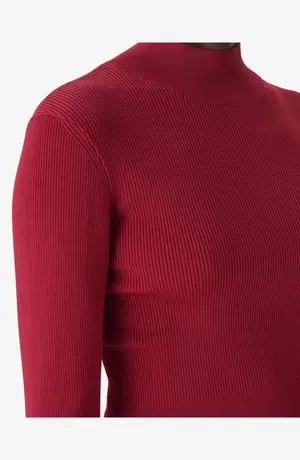 IRO PARIS Fenya Knit Turtleneck - Lipstick Red