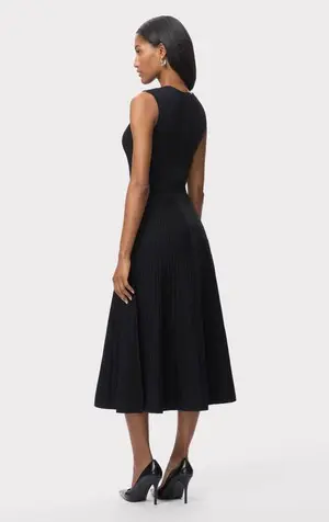 Herve Leger Cassia Midi Dress - Black
