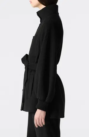 Mackage Shania Double-face Belted Wool Jacket