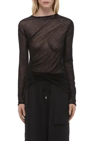 Helmut Lang Draped T-shirts For Women