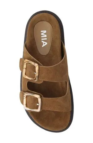 Mia Gen Slide Sandal - Coffee