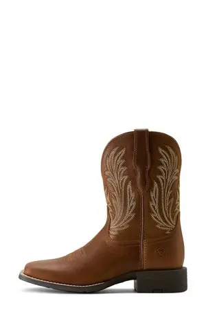 Ariat Round Up Filly Wide Square Toe Western Boots
