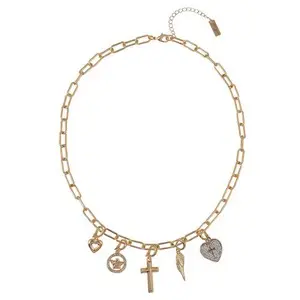 HALLMARK Gardening Charm Necklace Gold - Religious