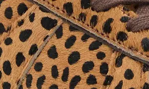 Mango Leopard Spot Calf Hair Sneakers