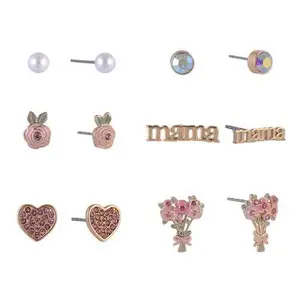 HALLMARK Mother's Day Stud Earring Set - Pink