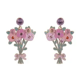 HALLMARK Flower Bouquet Earrings