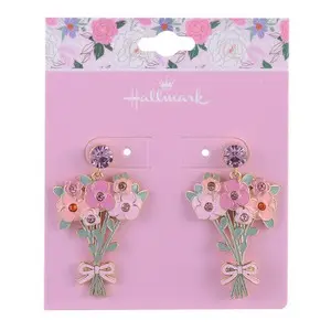 HALLMARK Flower Bouquet Earrings