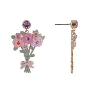 HALLMARK Flower Bouquet Earrings