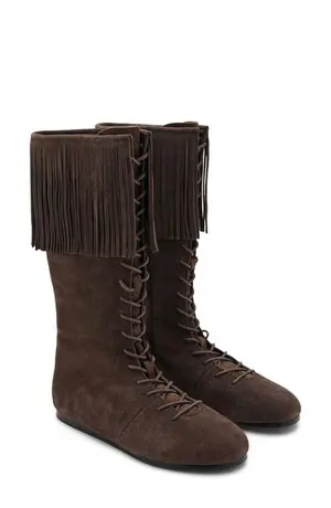 Mango Fringe Boot